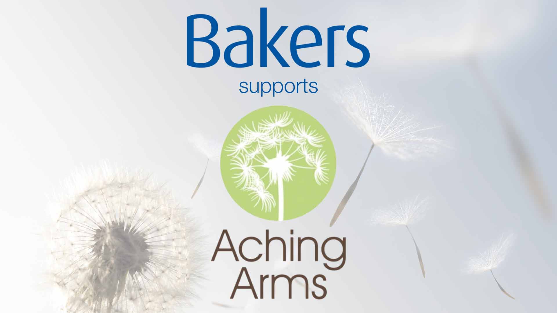 Bakers supports charity: Aching Arms - Bakers